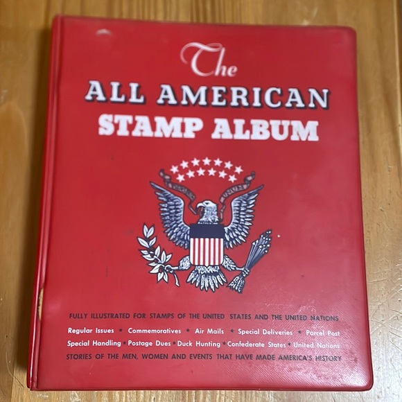 Other | The All American Stamp Album | Poshmark